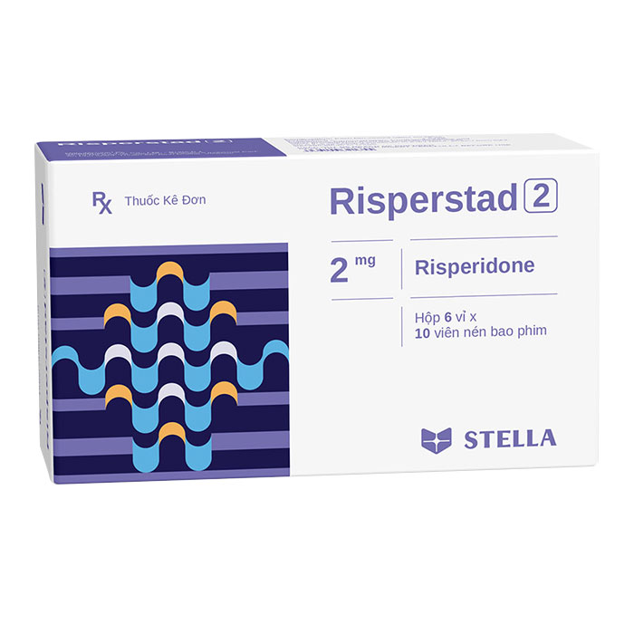 Risperstad 2mg Stella 6 vỉ x 10 viên - Nhà Thuốc Phương Châu