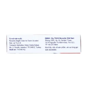 Cataflam 25mg Novartis 1 vỉ x 10 viên - Thuốc giảm đau kháng viêm - Nhà ...