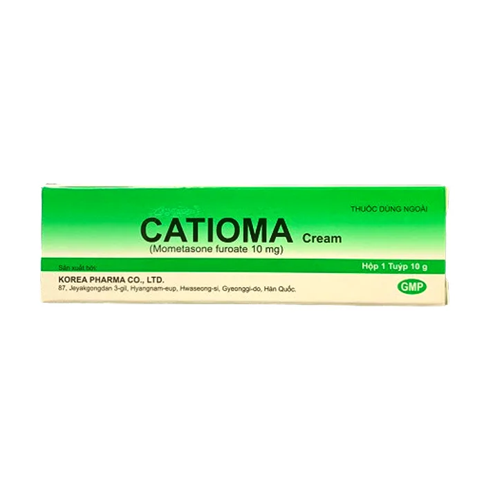 Catioma cream 10g - Điều trị vảy nến viêm da cơ địa - Nhà Thuốc Phương Châu