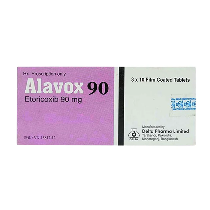 Alavox 90mg (3 vỉ x 10 viên) - Giảm đau chống viêm cơ xương khớp - Nhà ...