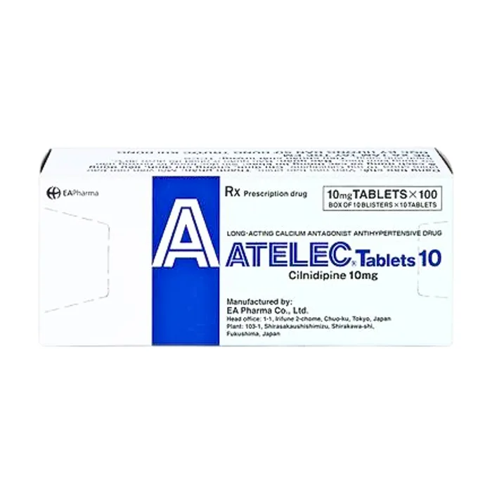 Atelec Tablets 10 (10 vỉ x 10 viên) - Điều trị tăng huyết áp - Nhà ...