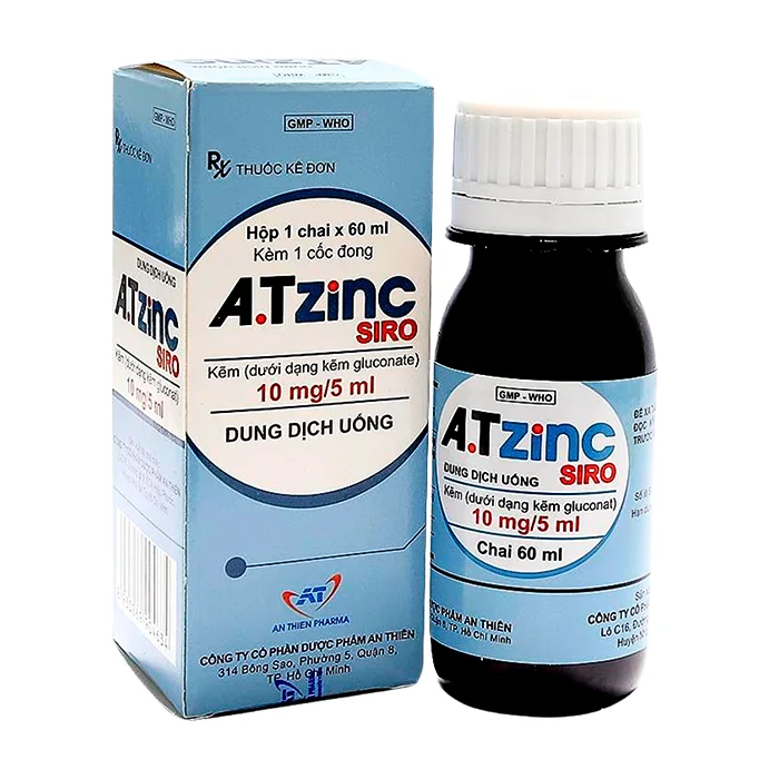 Siro A.Tzinc 10mg/5ml (30 ống) - Phòng ngừa và điều trị thiếu kẽm - Nhà ...