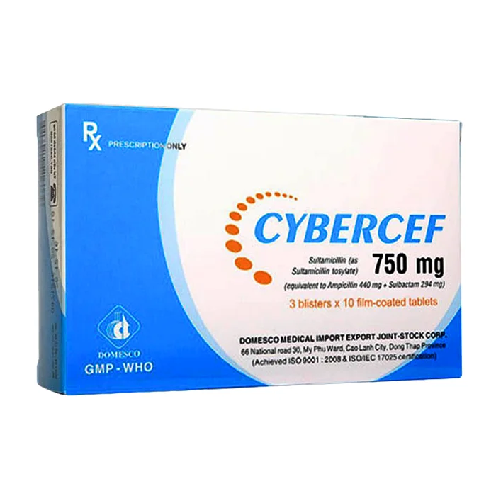 Cybercef 750mg (3 vỉ x 10 viên) - Điều trị nhiễm khuẩn - Nhà Thuốc ...