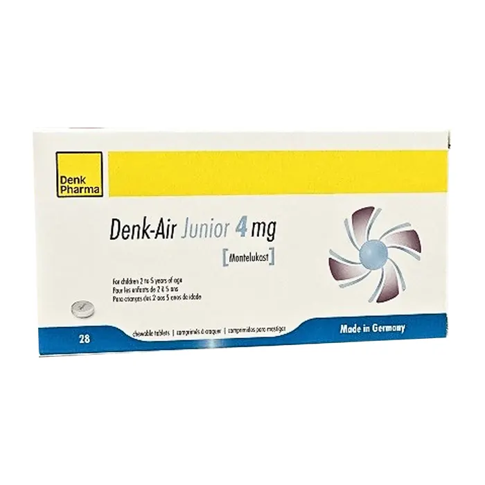 Denk-Air Junior 4mg (2 vỉ x 14 viên) - Đđiều trị hen suyễn - Nhà Thuốc ...