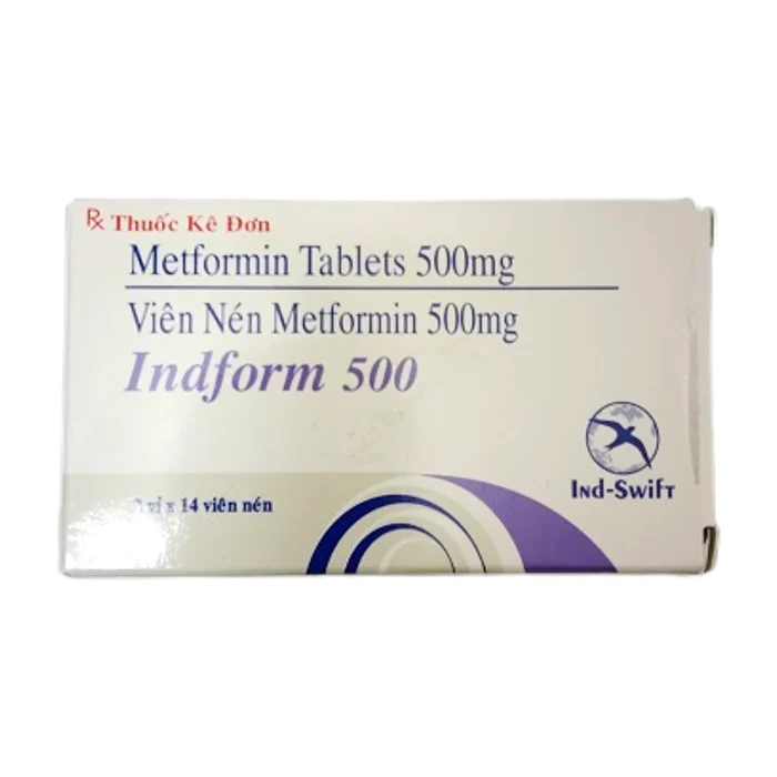 Indform 500mg (2 vỉ x 14 viên) - Điều trị đái tháo đường tuýp 2 - Nhà ...