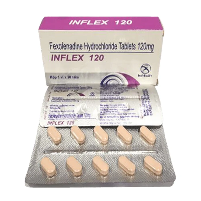 Inflex 120 (3 vỉ x 10 viên) - Điều trị viêm mũi dị ứng, mề đay - Nhà ...