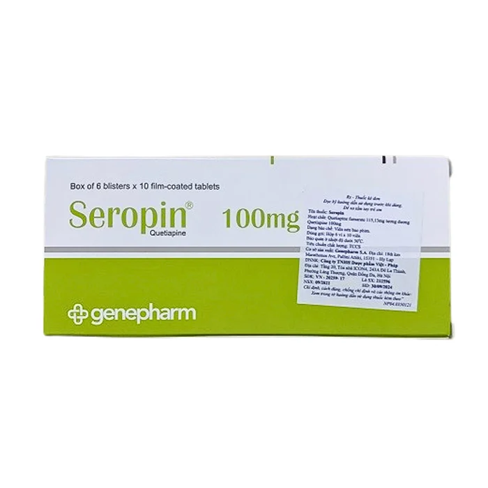 Seropin 100mg (60 viên) - Điều trị tâm thần phân liệt - Nhà Thuốc ...