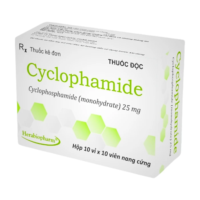Cyclophamide 25mg (10 vỉ x 10 viên) - Điều trị ung thư - Nhà Thuốc ...