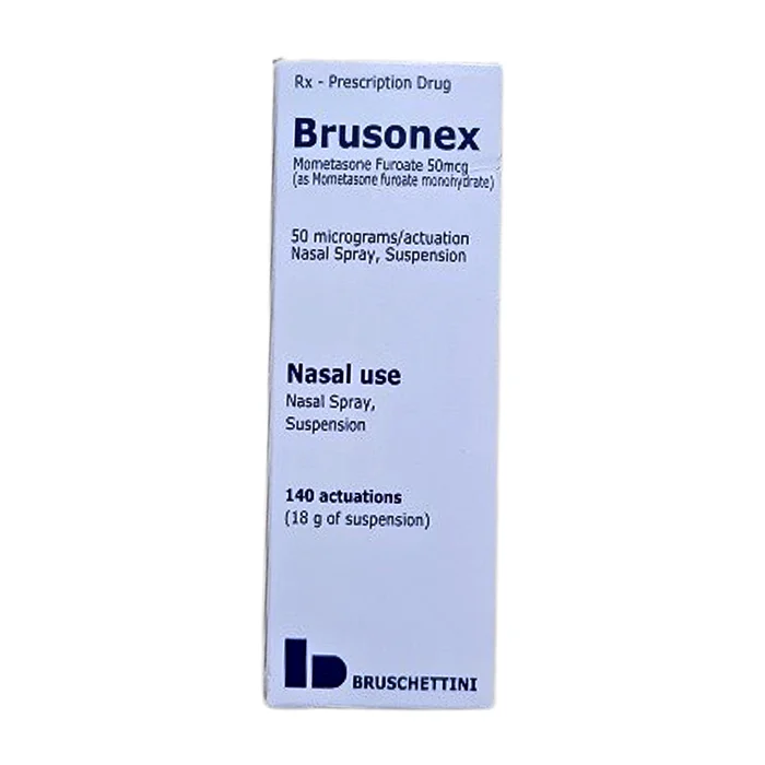 Brusonex 50mcg (Mometason) - Điều trị chảy mũi, hắt hơi, ngứa ngáy, khó ...