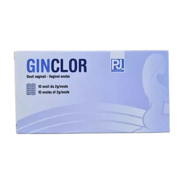 Ginclor (Hộp 2 vỉ x 5 viên) - Ngăn ngừa nhiễm nấm Candida âm đạo - Nhà ...