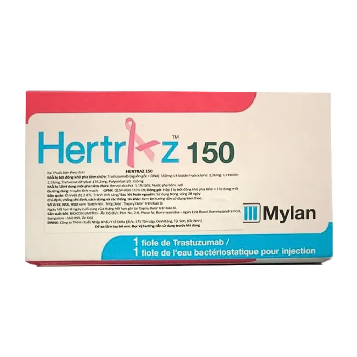 Hertraz 150mg - Điều trị ung thư vú hiệu - Nhà Thuốc Phương Châu