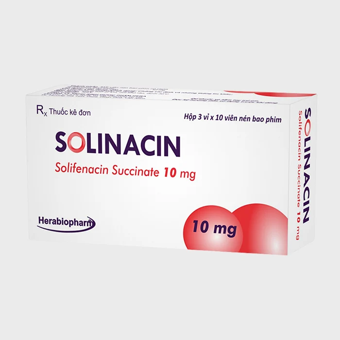 Solinacin 10mg - Điều trị triệu chứng tiểu không tự chủ, tiểu nhiều lần ...
