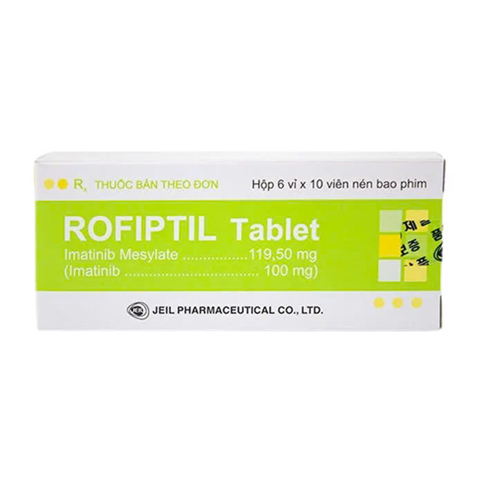 Rofiptil Tablets 100mg (6 vỉ x 10 viên) - Điều trị ung thư bạch cầu tủy ...