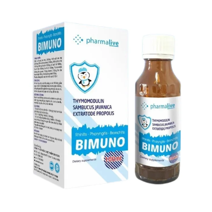 BIMUNO (chai 100ml) - Hỗ trợ tăng cường sức khỏe, nâng cao sức đề kháng ...
